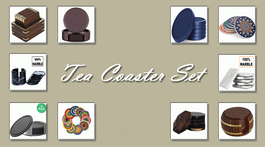 10 COOL TEA COASTERS FOR HASSLE-FREE DRINKING TIME!