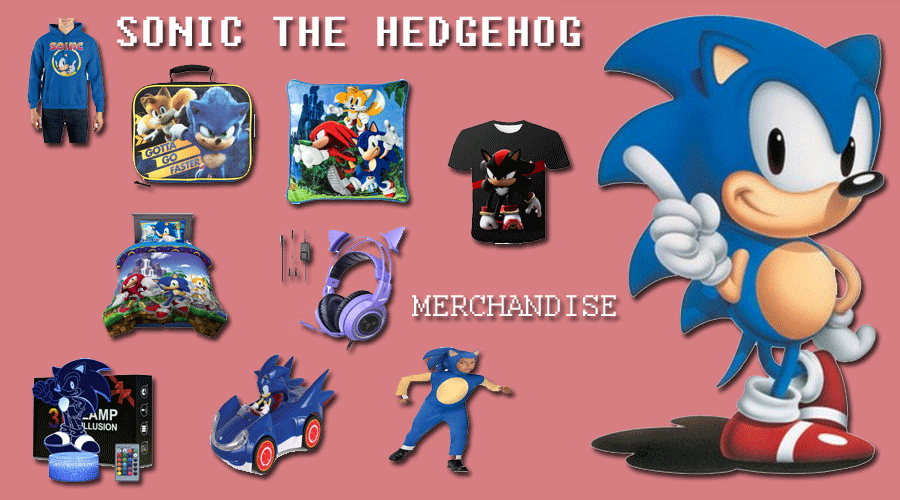 10 AMAZING SONIC THE HEDGEHOG MERCHANDISE!